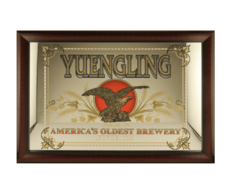 Yuengling Beer Mirror Sign | Bruce Fox | Custom Mirror Signs