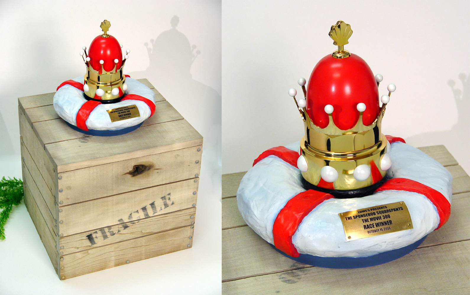 Spongebob Squarepants The Movie Race Trophy | Bruce Fox