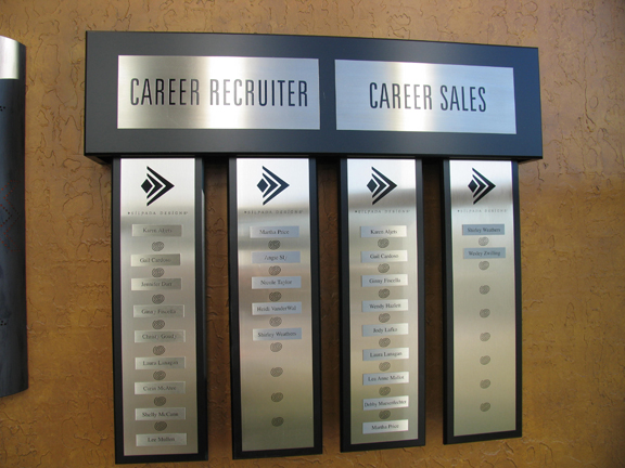 Silpada Designs Honor Wall Display | Bruce Fox | Custom Honor Walls